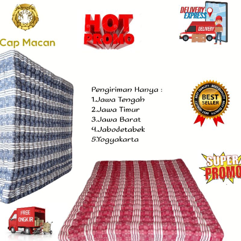 Jual KASUR KAPUK ASLI 100 % CAP MACAN 180 x 200 CM FREE ONGKIR SELURUH ...
