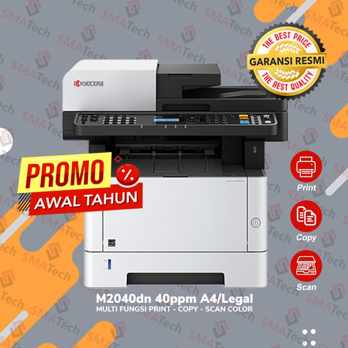 Jual Fotocopy Printer Kyocera M2040dn Murah Kuat Hasil Terbaik Shopee