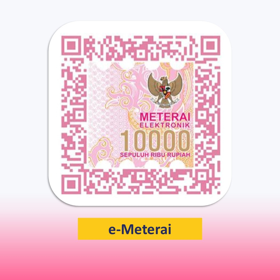 Jual Meterai Elektronik / Meterai Digital / eMeterai / e-Meterai | Shopee Indonesia