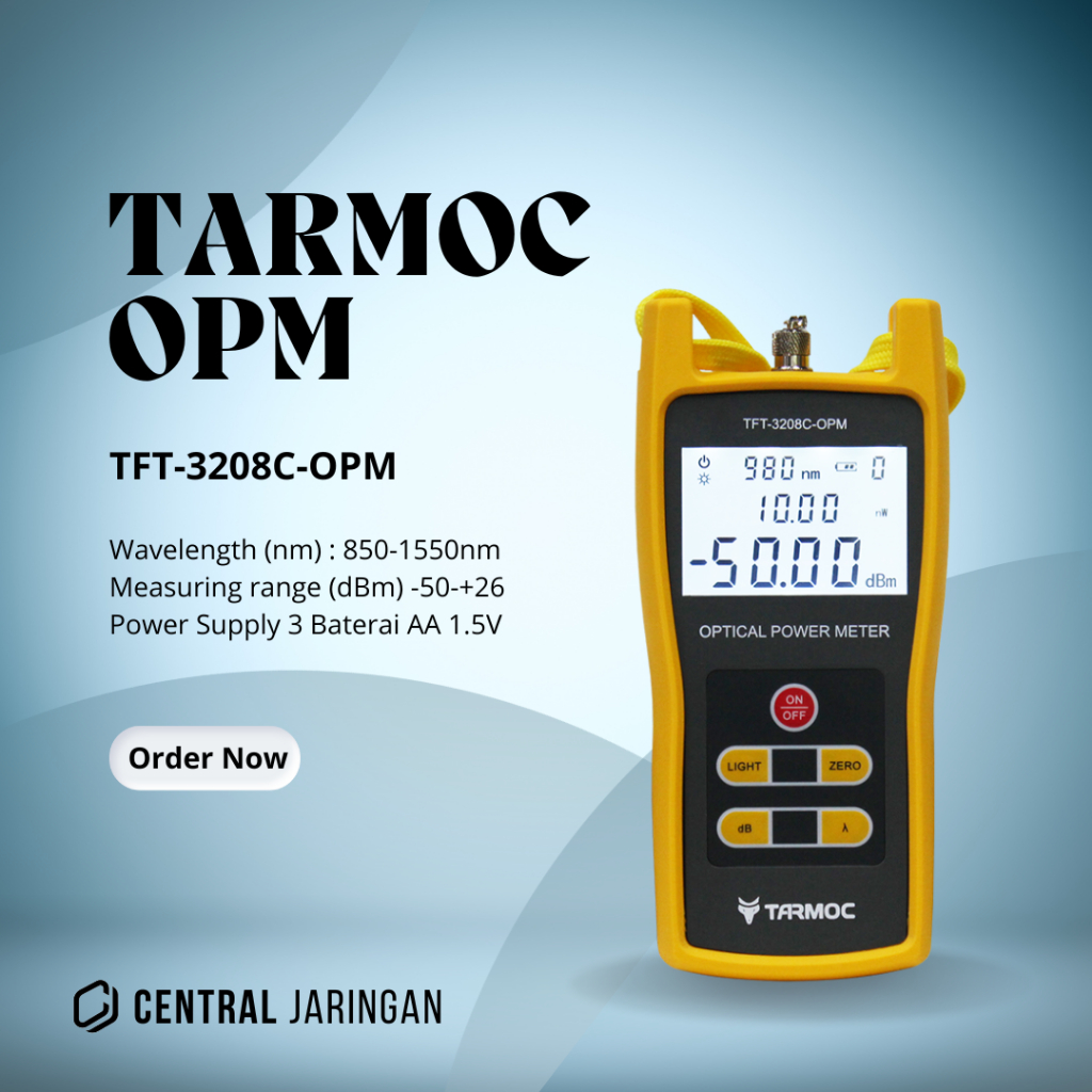 Jual OPM Fiber Optic Optical Power Meter Alat Ukur Redaman | Shopee ...