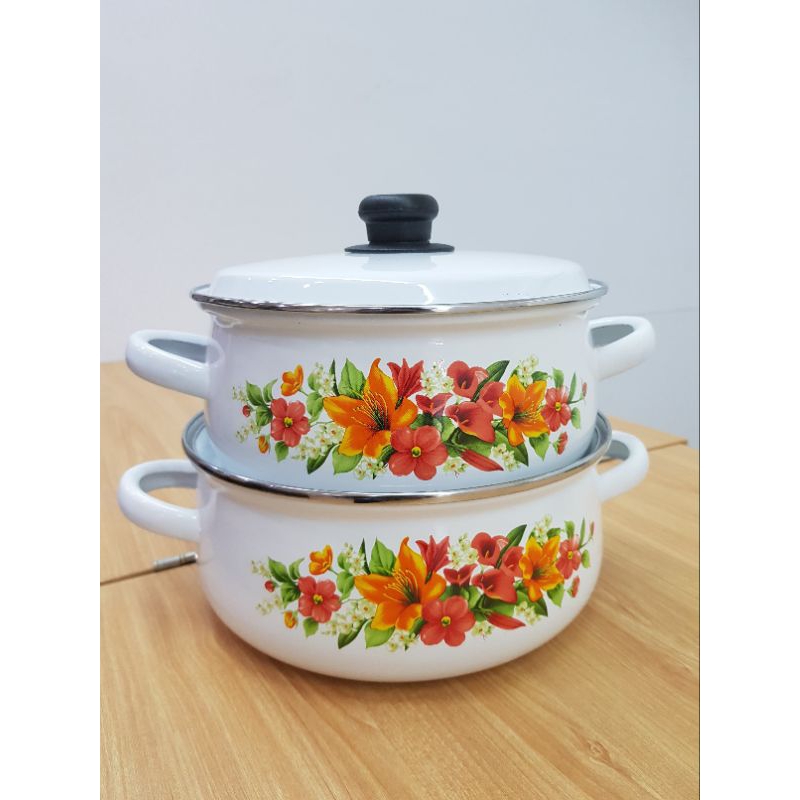 Jual PANCI SET ENAMEL | PANCI ENAMEL TUTUP | PANCI MASAK ENAMEL ...