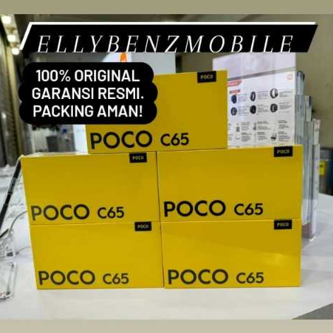 Jual XIAOMI POCO C65 NFC 6/128GB NEW GARANSI RESMI | Shopee Indonesia