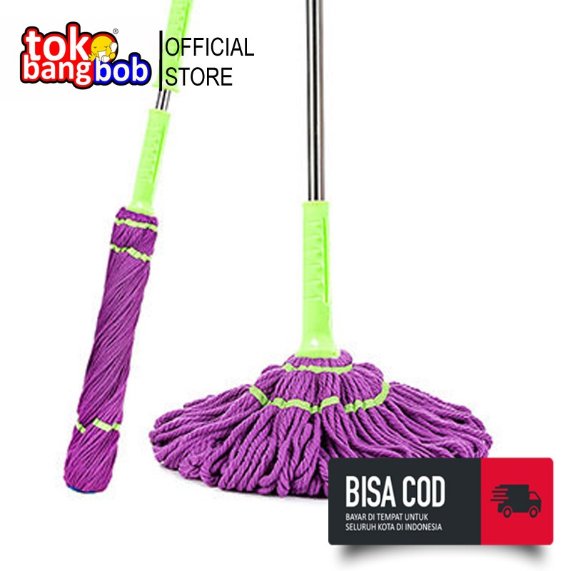 Jual Alat Pel Lantai Putar Otomatis 360 Derajat Twist MOP | Shopee ...