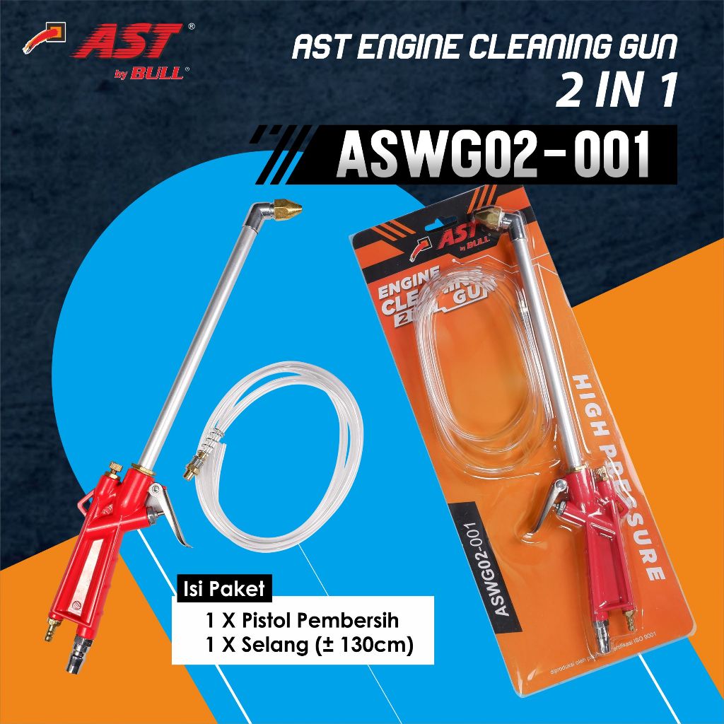 Jual AST Engine cleaning gun 2in1 semprotan angin pembersih mesin ...