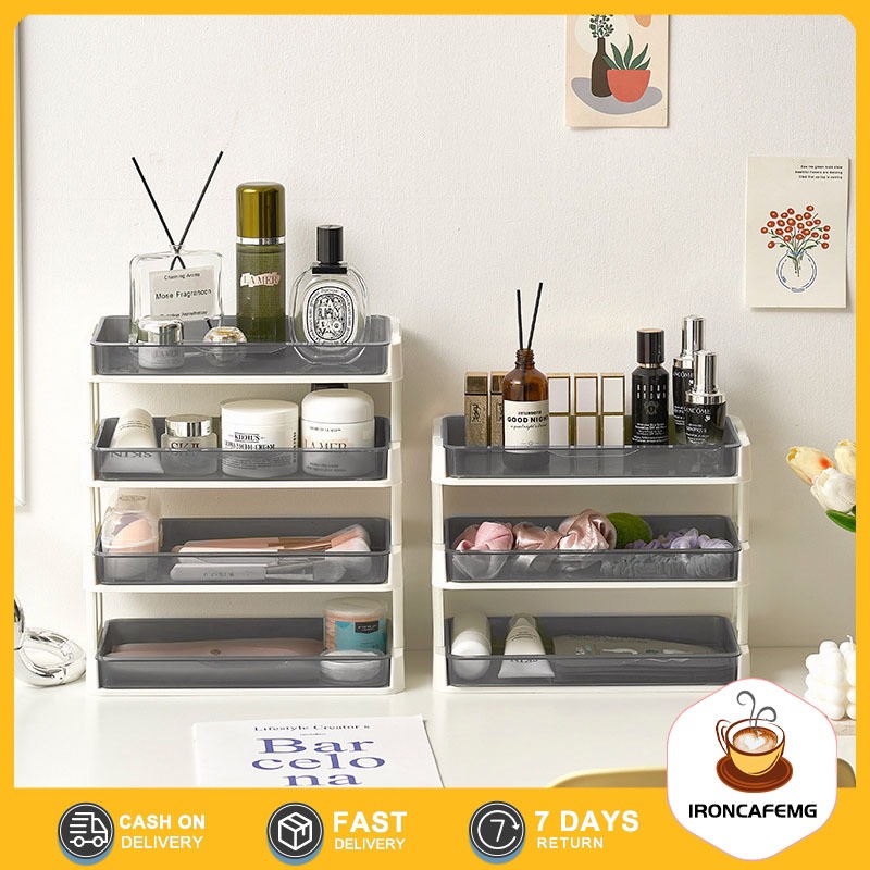 Jual Rak Meja Multifungsi Susun Serbaguna Rak Kosmetik Makeup Meja ...