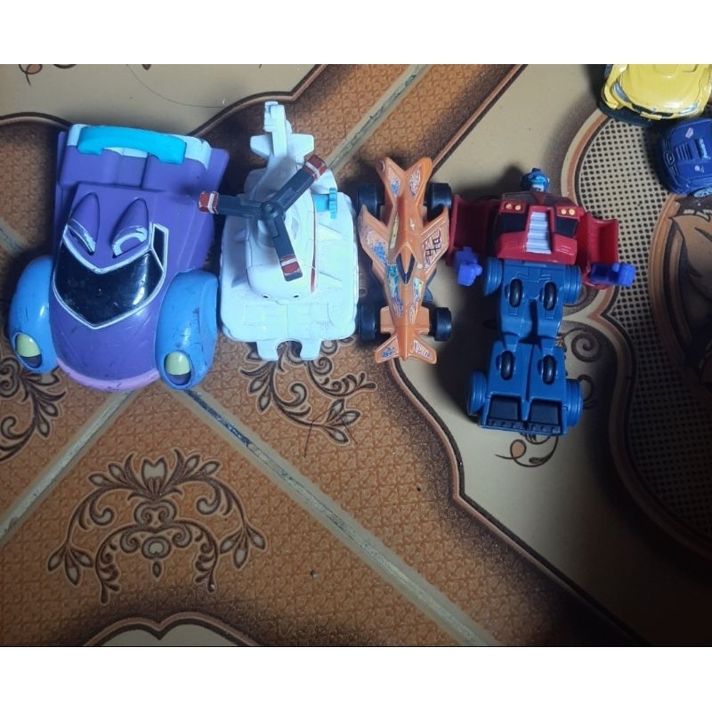 Jual mainan / mobil dikoleksi transformers optimus prime mcd ...