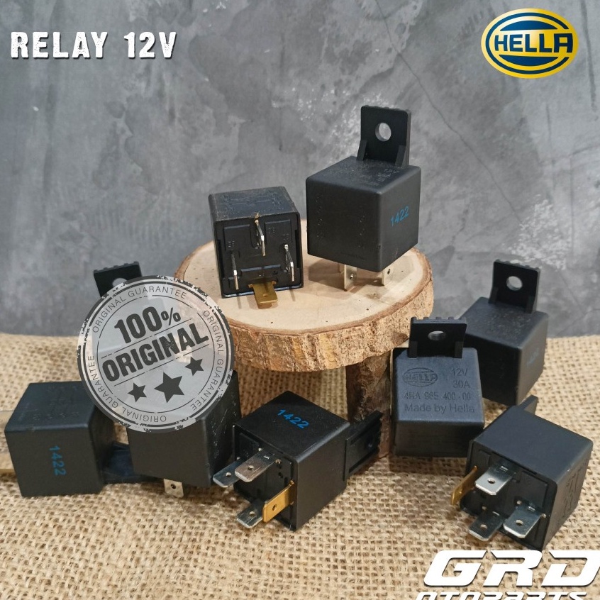 Jual HELLA Relay 12V j Special Edition | Shopee Indonesia