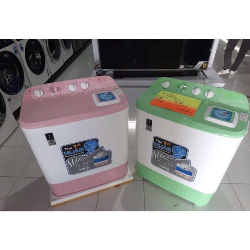 Jual MESIN CUCI AQUA 2 TABUNG AQUA 7 kg /8 kg AQua /8.5 kg Mesin Cuci AQUA QW-751XT Mesin Cuci ...