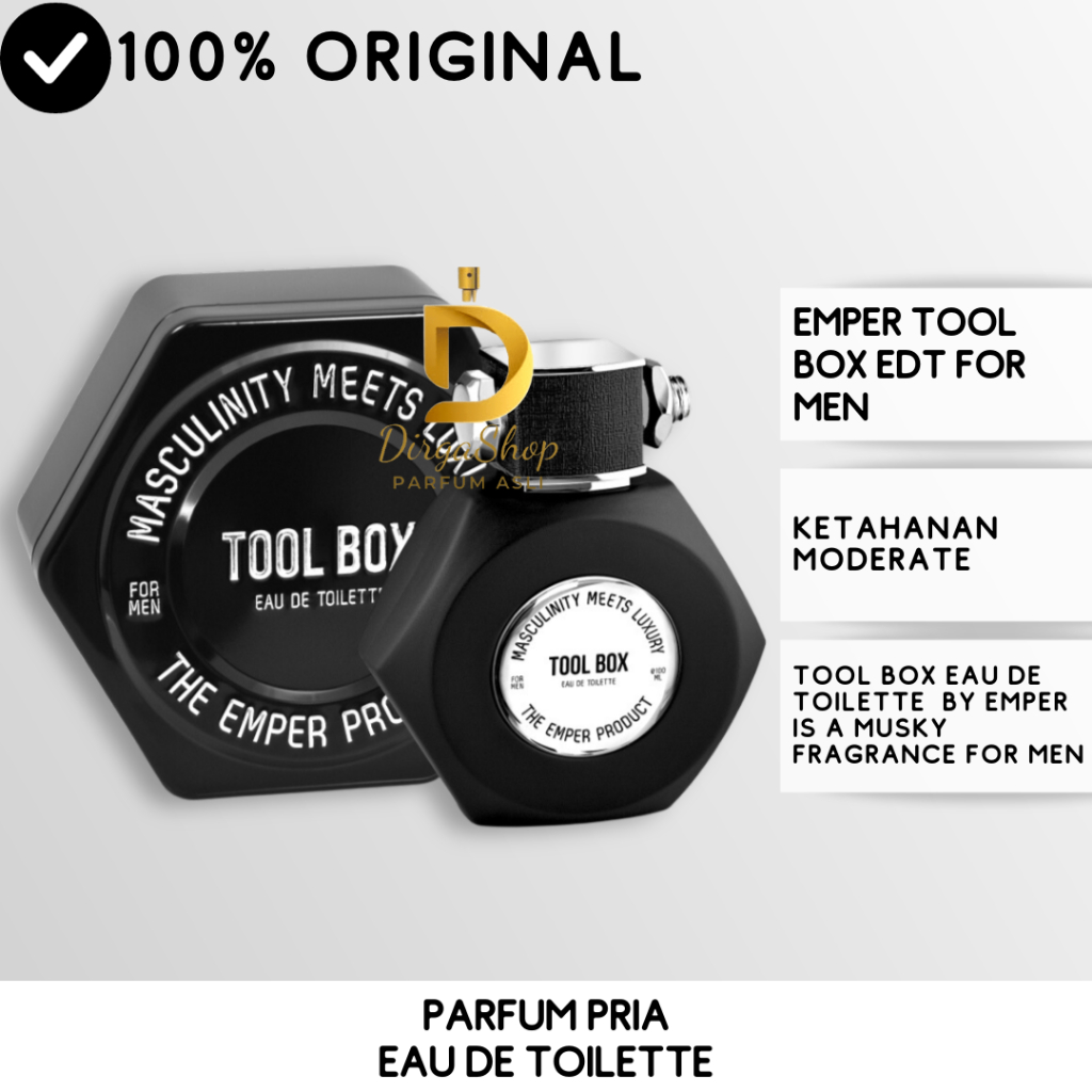Jual EMPER TOOL BOX EDT 100ML FOR MEN | Shopee Indonesia