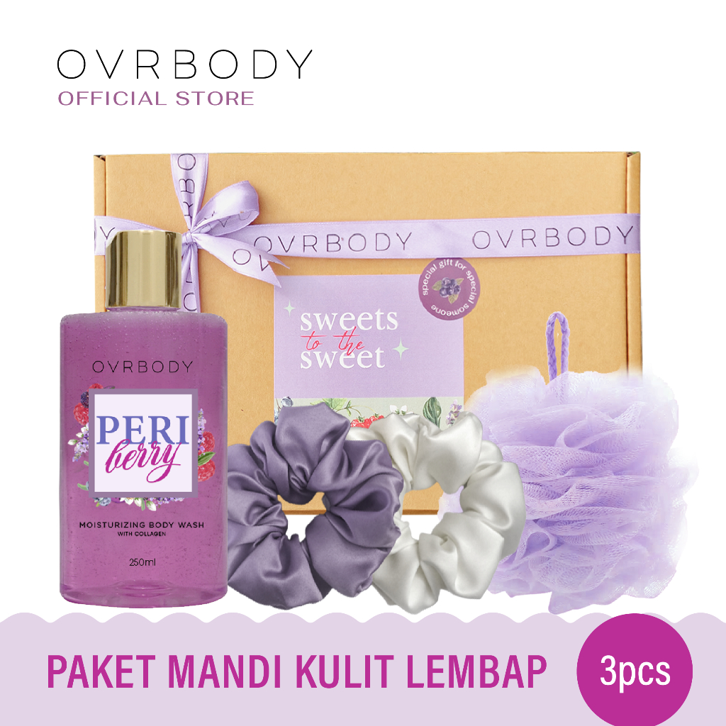 Jual OVRBODY Peri Berry Moisturizing Body Care | Shopee Indonesia