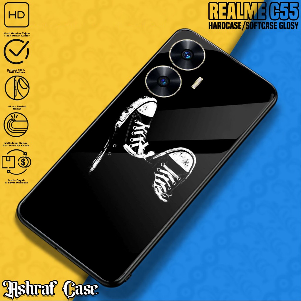 Jual Case Realme C55 - Casing Realme C55 Terbaru ( BLCK ) Kesing Hp ...