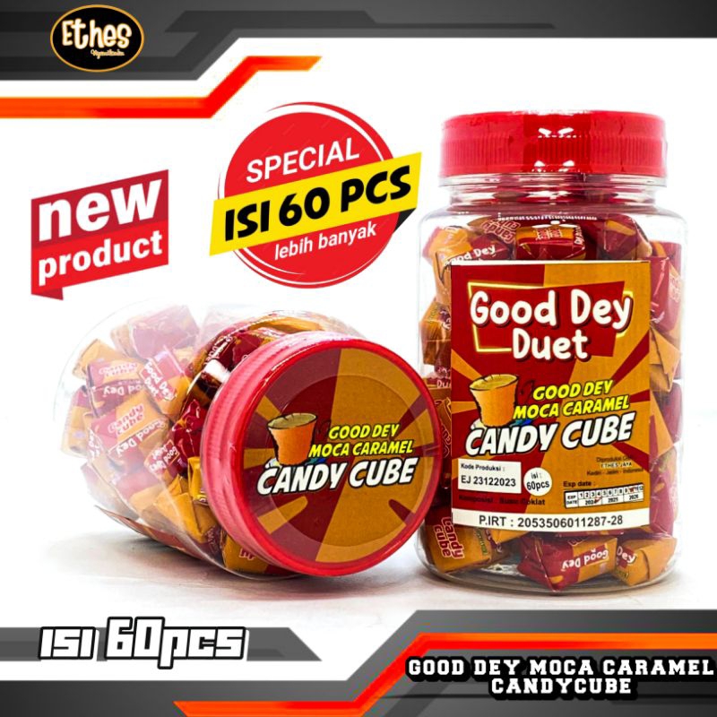 Jual PERMEN GOOD DEY MOCA CARAMEL CANDYCUBE isi 60pcs | Shopee Indonesia