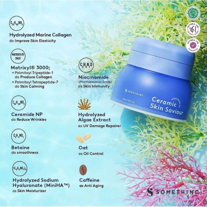 Jual DUNIAMU STORE || somethic ceramic skin savior moisturizer 25-50ml ...