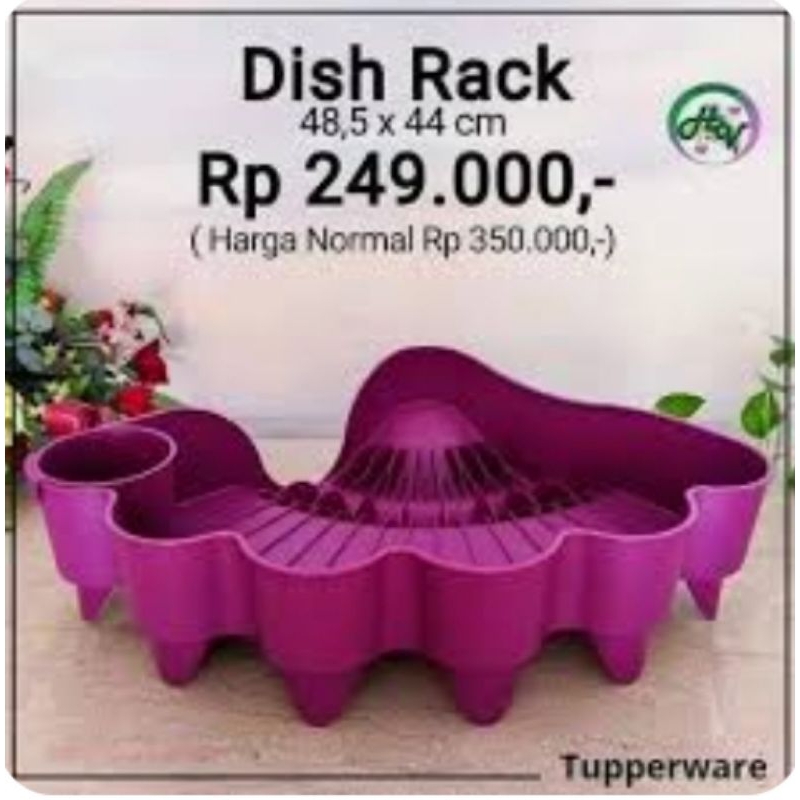 Jual Dish Rack Tupperware new dan ori | Shopee Indonesia