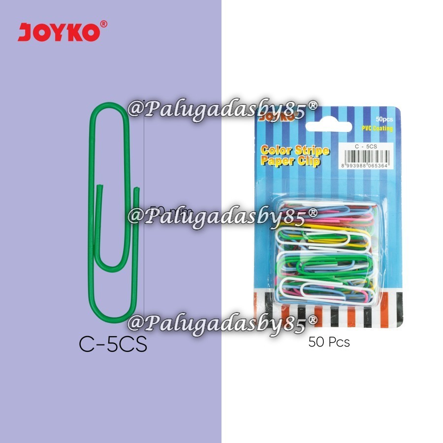 Jual (1 Set) GABUNGAN Paper Clip JOYKO C-5CS C-3100 Warna / Penjepit ...