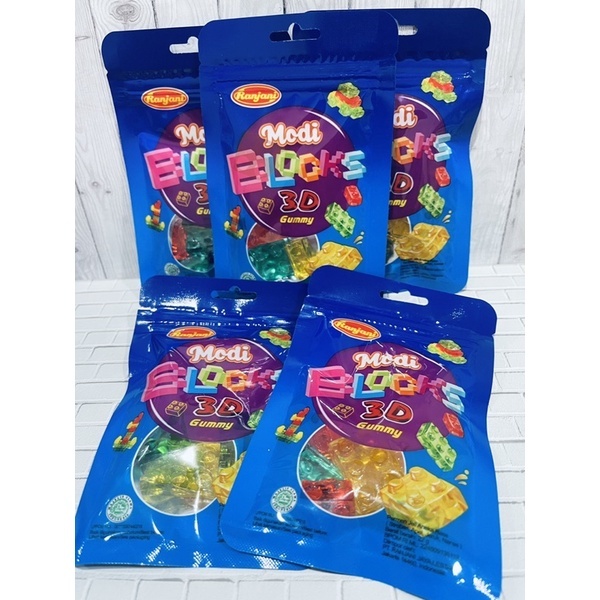 Jual PERMEN JELLY GUMMY 3D LEGO 22gr/ JELLY PUZZLE HALAAL VIRAAAALL ...