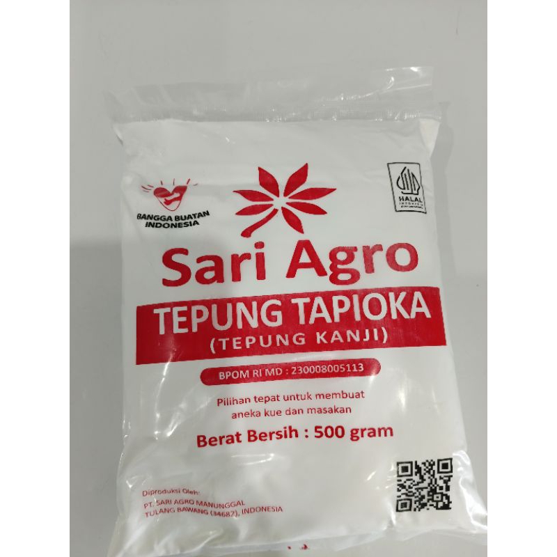 Jual Sari Agro Tepung Tapioka 500gr | Shopee Indonesia