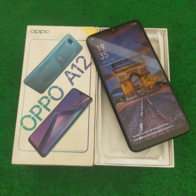 Jual Oppo a12 3/32 (garansi normal siap pakai) | Shopee Indonesia