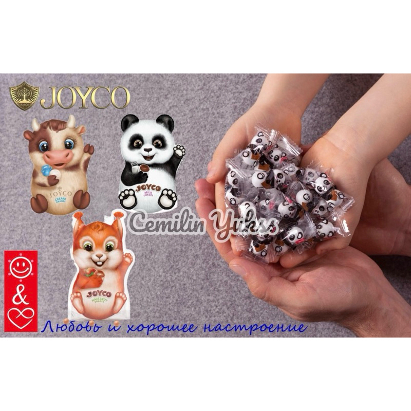 Jual JOYCO Milk Chocolate Dragee Cream Dragee 50g Hazelnut Dragee ...