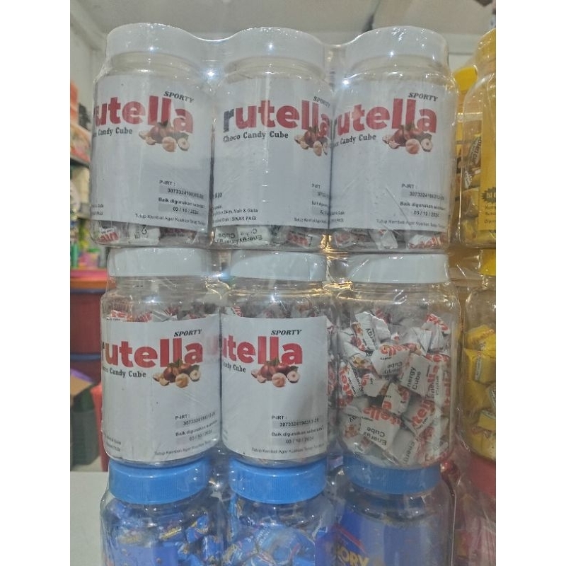 Jual Candy Cube rutella isi 60-Nutella isi 60-Permen viral | Shopee ...