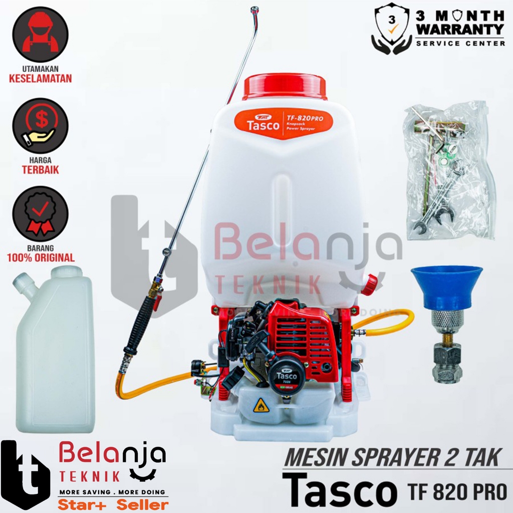 Jual Tasco Alat Semprot Bensin TF 820 PRO Sprayer Engine 2 Tak 20 L ...