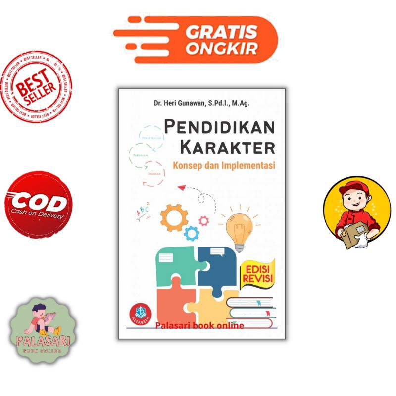 Jual Buku Pendidikan karakter konsep dan implementasi edisi revisi - Heri gunawan | Shopee Indonesia