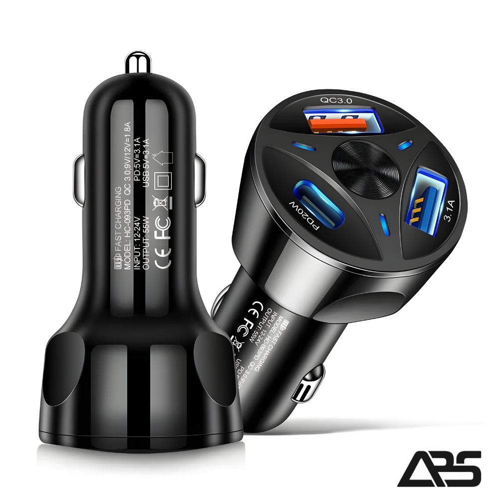 Jual ABS - Batok Saver Pd 55W 2 Usb + 1 Usb Colokan Type C - Kepala ...