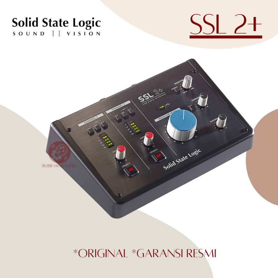 Jual Solid State Logic SSL2+ ssl 2+ ssl 2 + Soundcard USB Original | Shopee Indonesia