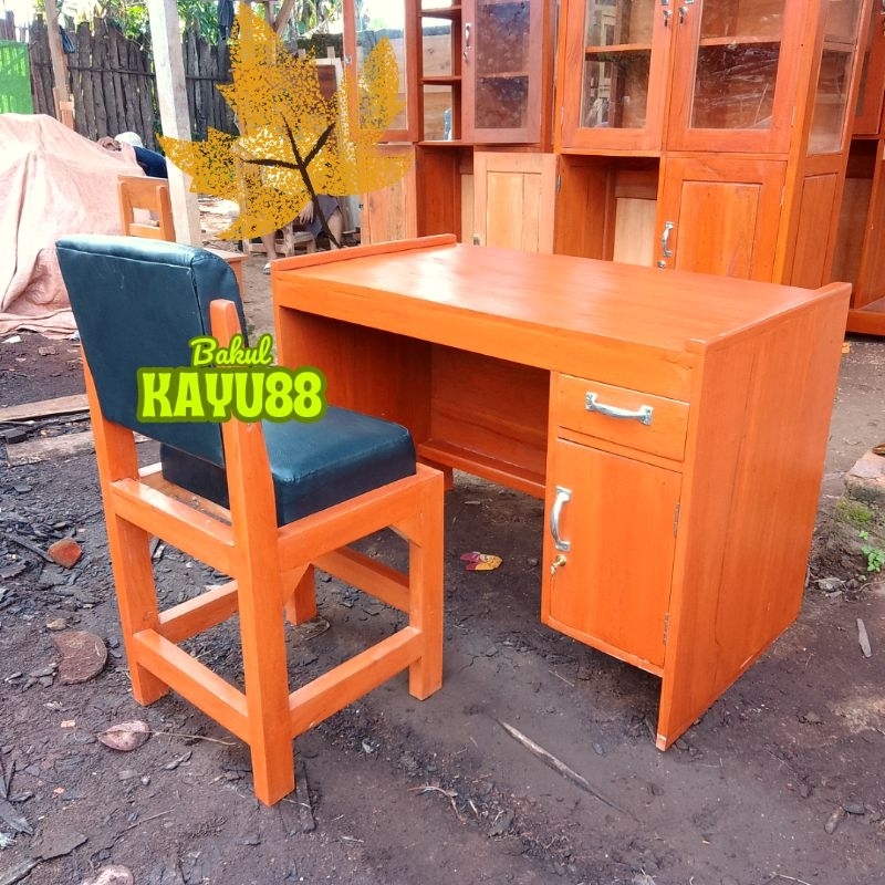 Jual Meja guru, meja kantor, meja kursi guru | Shopee Indonesia