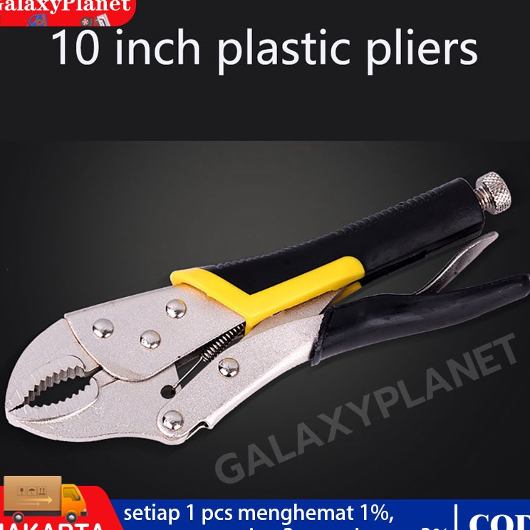 Jual hl Camel Tang Buaya Heavy Duty Jepit 1 Locking Plier Curve Bengkok ...