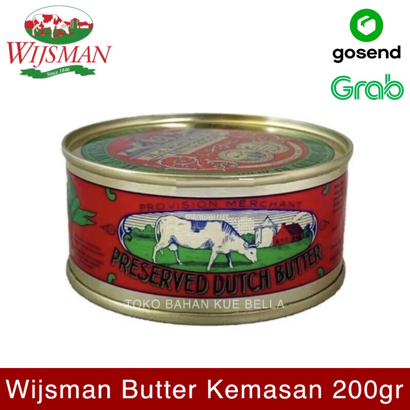 Jual WIJSMAN Butter 200GR - Wisman Dutch Mentega Wysman | Shopee Indonesia
