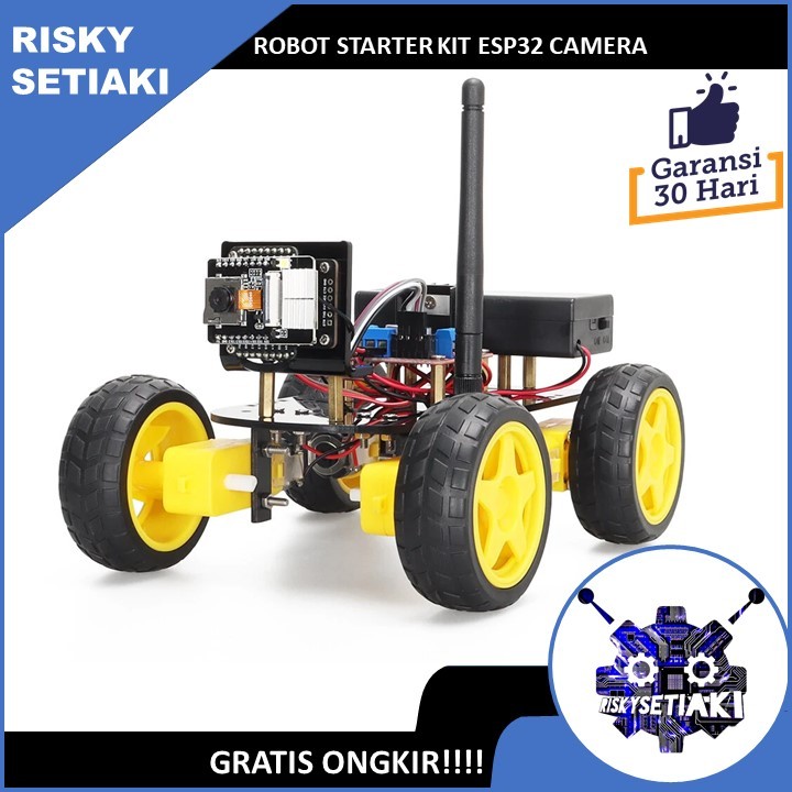 Jual ROBOT ARDUINO WITH ESP32 CAMERA AND CODES LEARNING DEVELOP SKILL BASIC VERSION | Shopee ...