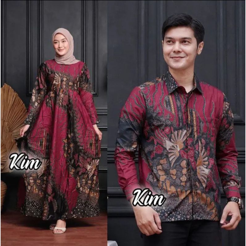 Jual Bajucouple batik harga sepasang sarimbit batik keluarga | Shopee ...