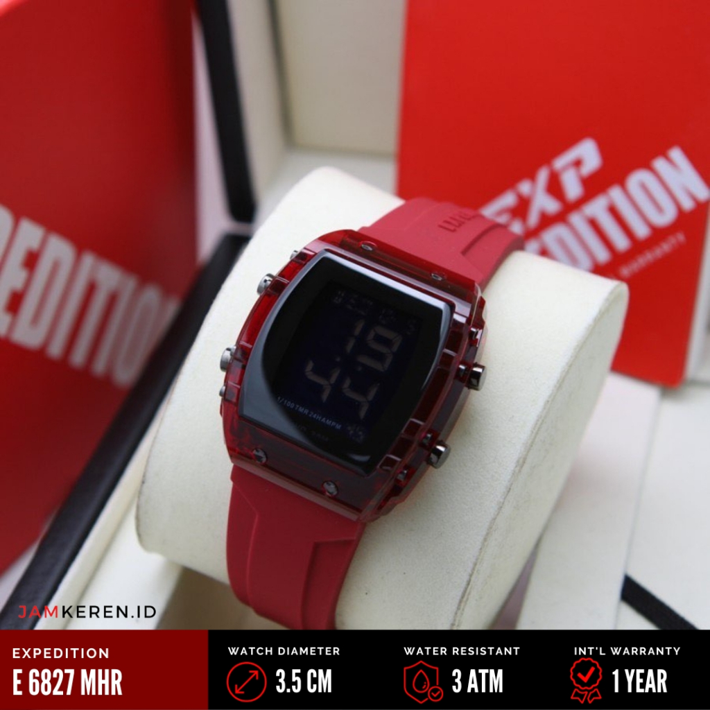 Jual JAMKEREN Expedition Jam Tangan Wanita Expedition 6827 EXP 6827 ...