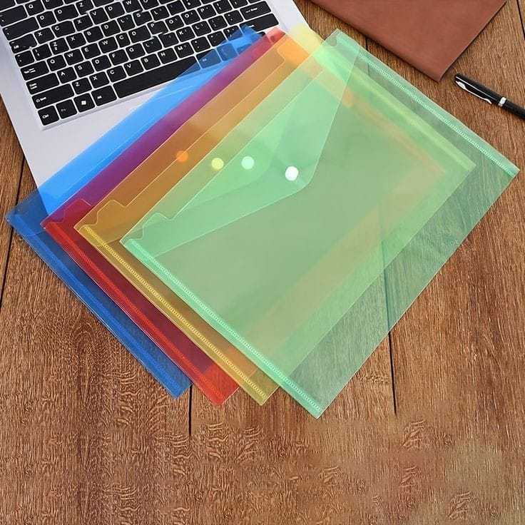 Jual AFM Map KECIL map Plastik 1 Kancing Folio Map Plastik Warna ...