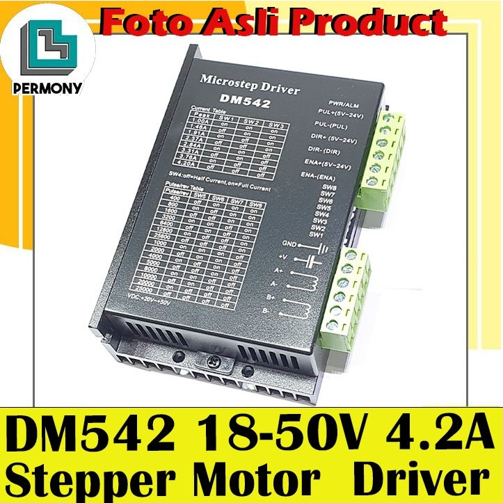 Jual DM542 Stepper Motor Driver Nema 23 57 | Shopee Indonesia