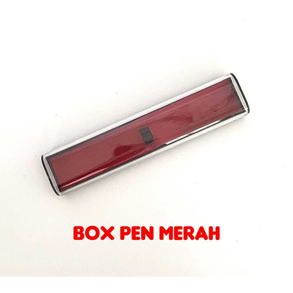 Jual BOX PEN MERAH I Tempat Pulpen I Kotak Pulpen I Box Bollpoint ...