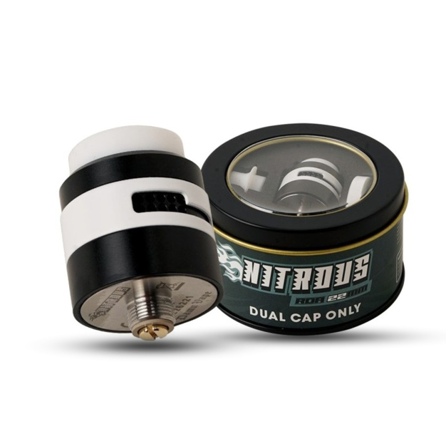 Jual RDA NITROUS Dual Cap Only 22MM 100% Authentic by Koko Sarang ...