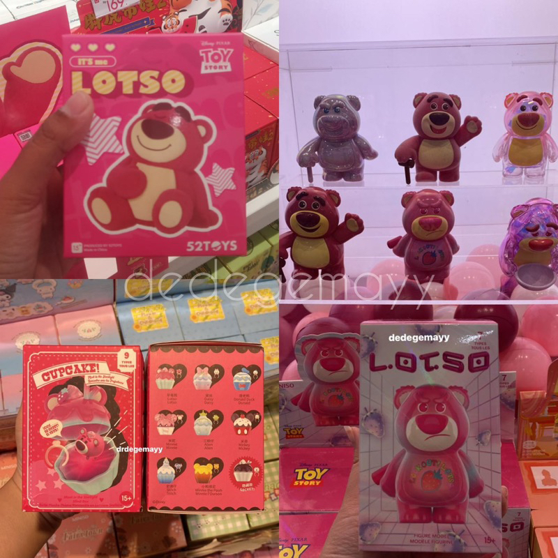 Jual Miniso x Lotso - Blind Box Figure Lotso Its Me / Kotak Buta Random ...