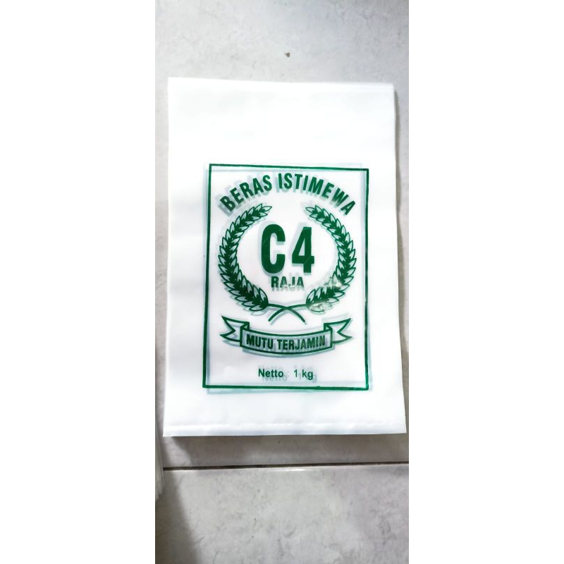 Jual PLASTIK C4 raja 1kg 100 lmbr | Shopee Indonesia