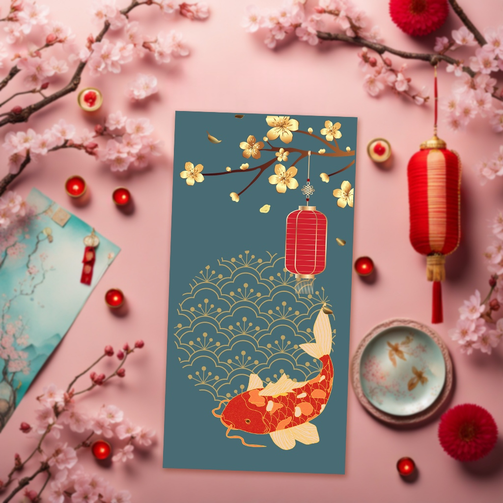 Jual Amplop Angpao Imlek Elegan dan Mewah Tahun Baru Naga, Ide Kado ...