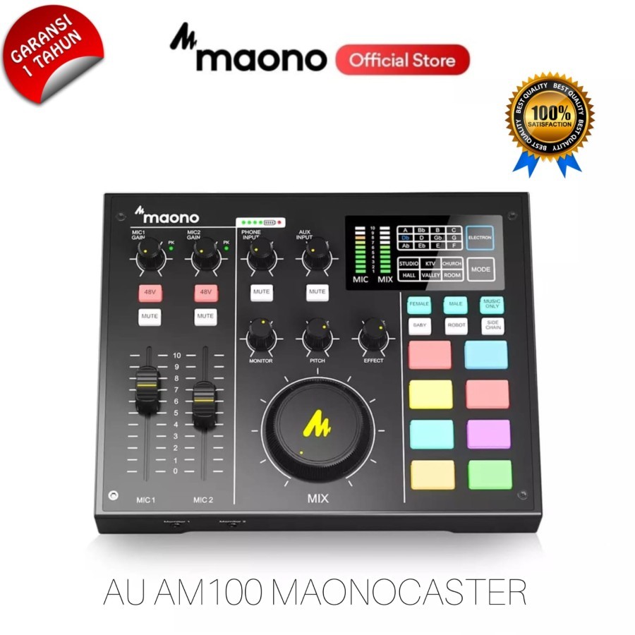 Jual Maono AU-AM100 Interface Audio All In One Soundcard Digital ...