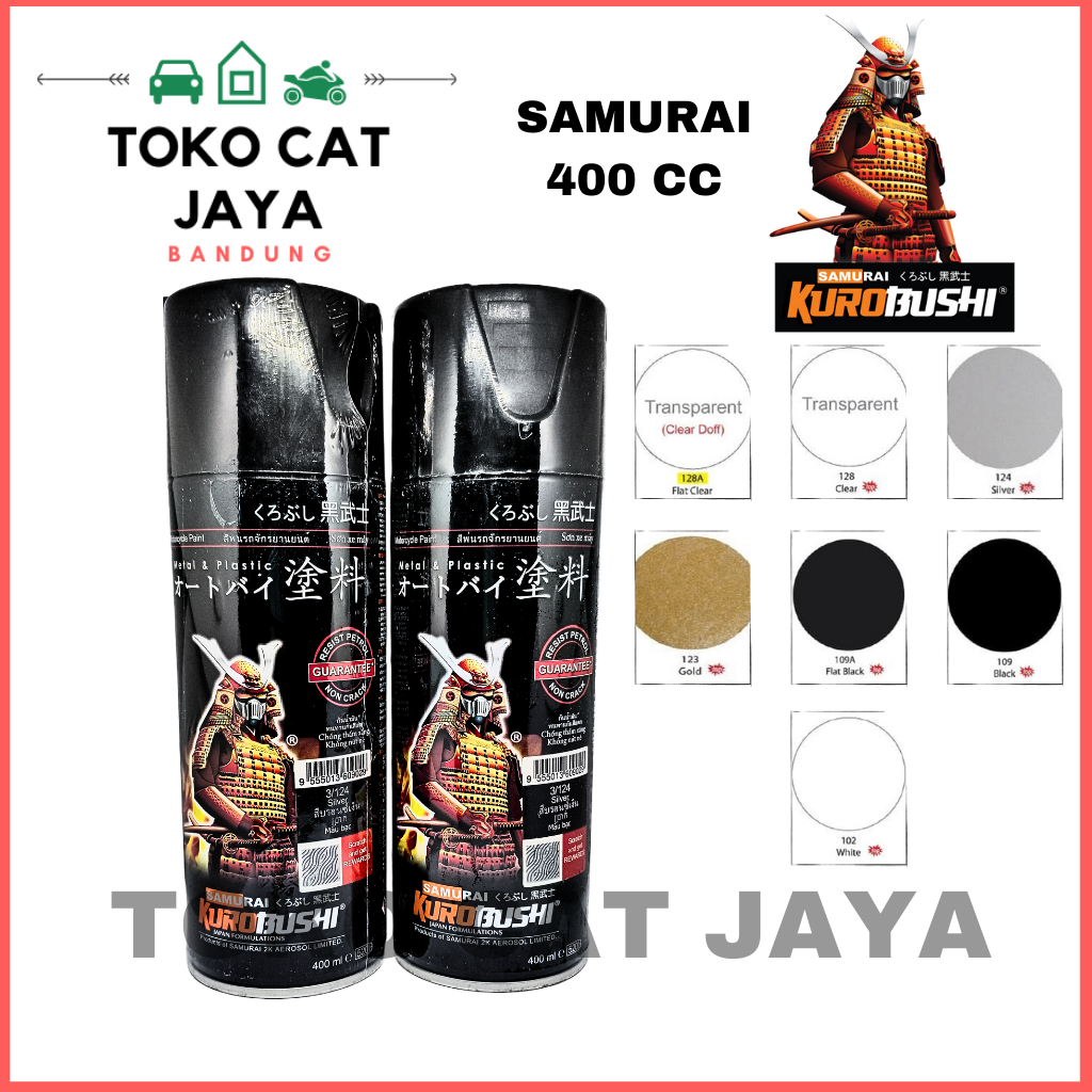 Jual Pilox Pilok SAMURAI Cat Semprot 400cc/400ml | Shopee Indonesia