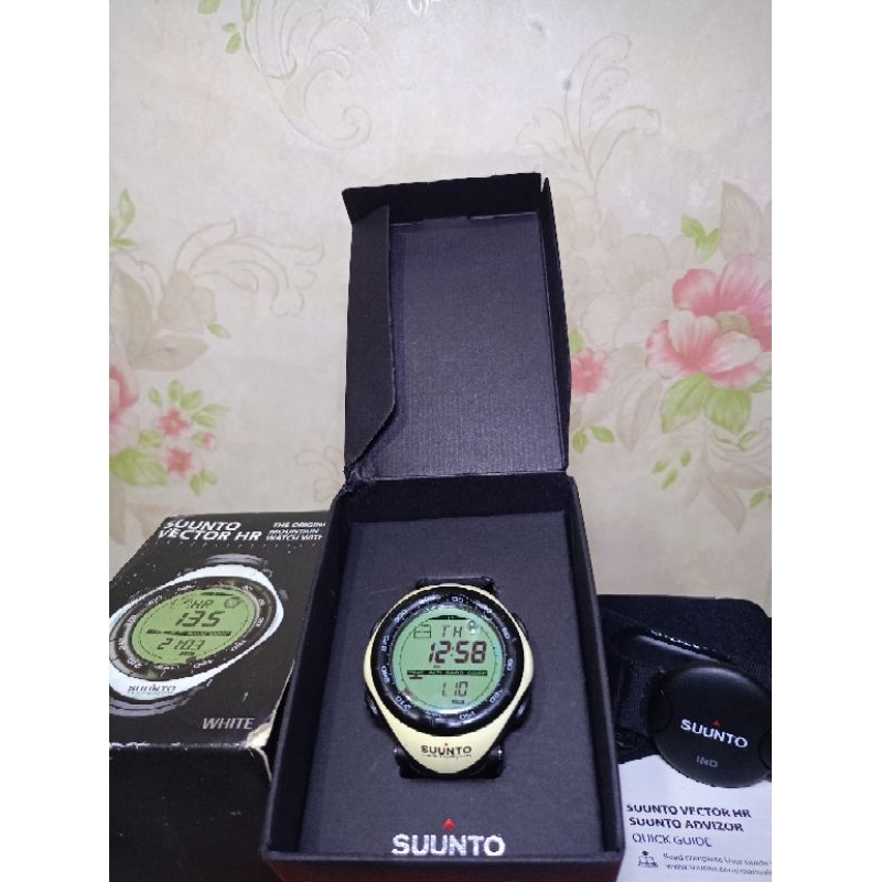 Jual ORIGINAL WATCH JAM TANGAN ORIGINAL SUUNTO VECTOR HR WHITE Sold ...