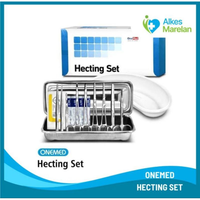 Jual ONEMED - Hecting Set / Perlengkapan Alat Bedah | Shopee Indonesia