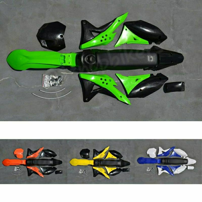 Jual BODY SET GORDON KLX 150 FULL SET PNP KLX 150 | Shopee Indonesia
