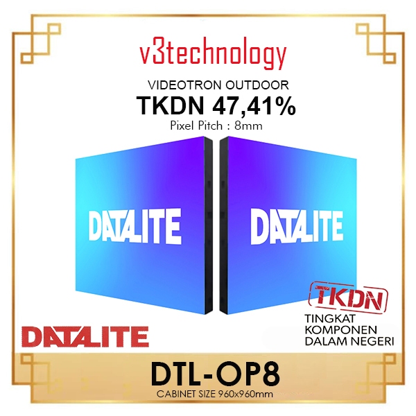 Jual DATALITE DTL-OP8 Videotron Outdoor 8mm - TKDN | Shopee Indonesia