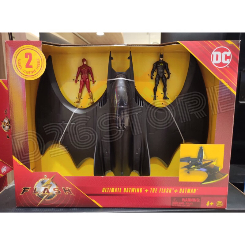 Jual Mainan Action Figure Batman Ultimate Batwing The Flash Movie DC SPINMASTER ORIGINAL ...