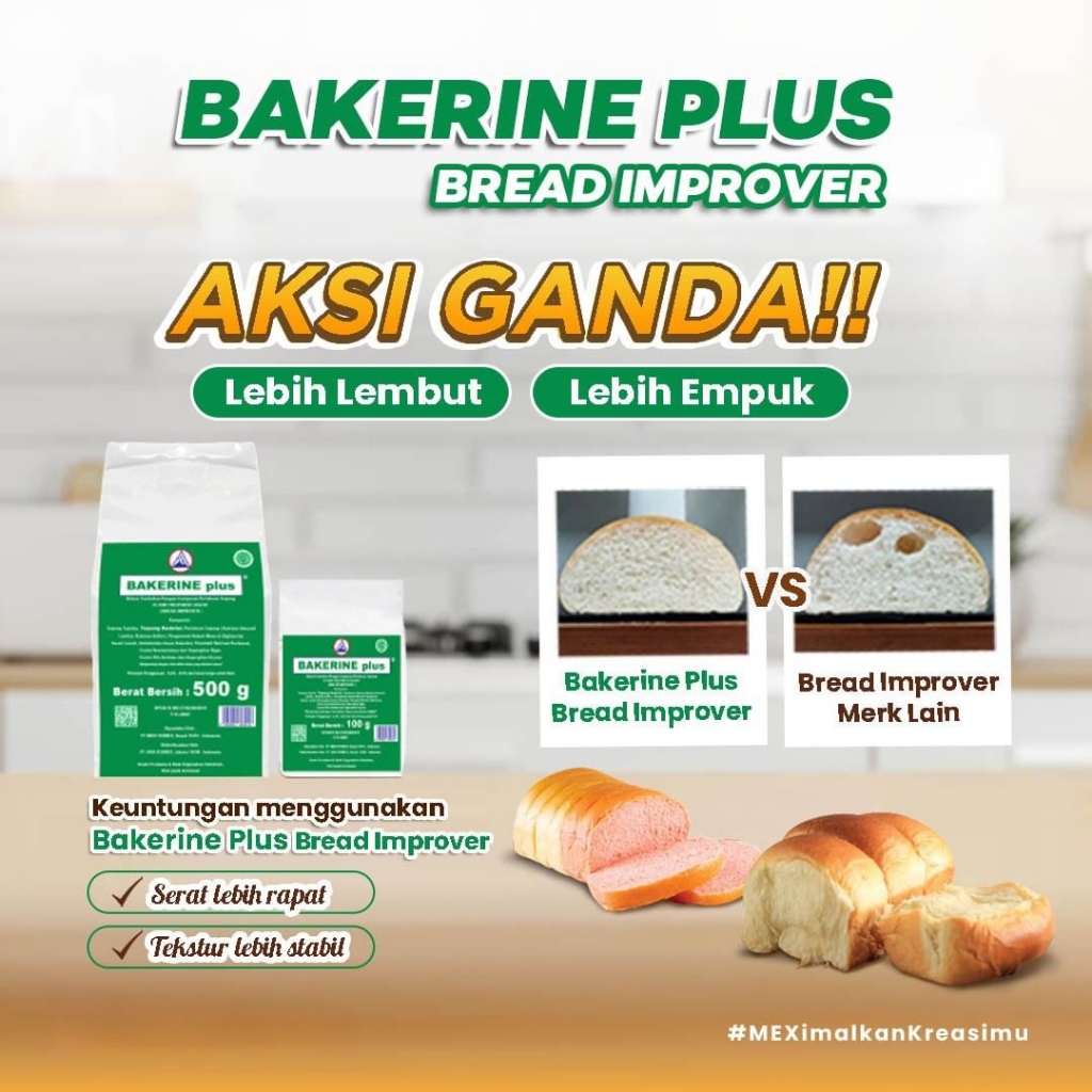 Jual Bakerin Plus Bakerine Plus 100gram (repack) | Shopee Indonesia