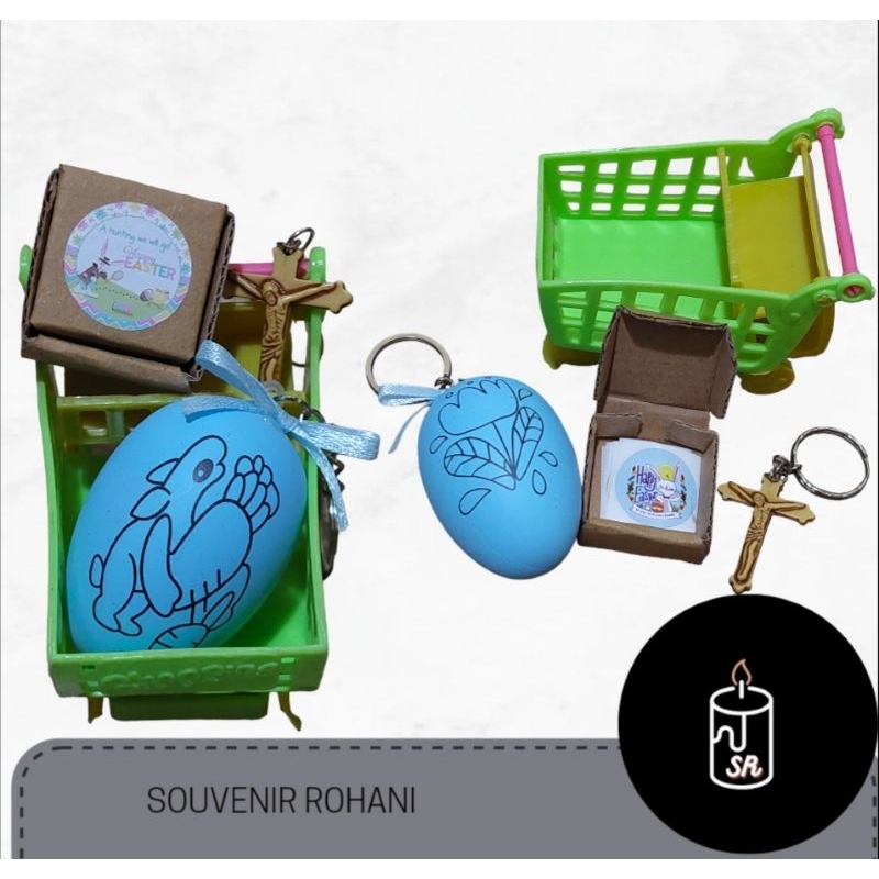 Jual KERANJANG TELUR PASKAH / HADIAH PERAYAAN HAPPY EASTER ANAK SEKOLAH ...